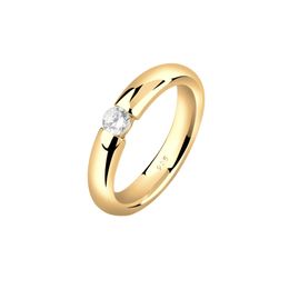 NENALINA Ring mit Zirkonia Damen Gr&ouml;&szlig;e 58 gold