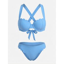 Cupshe Bikini 'CAA12C5C069TT' Damen Gr&ouml;&szlig;e XS blau