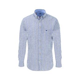 Fynch-Hatton Hemd Herren Gr&ouml;&szlig;e 4XL saphir / wei&szlig;