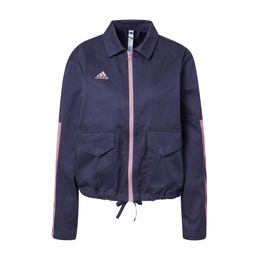 adidas Sportswear Sportjacke 'Tiro' Damen Gr&ouml;&szlig;e XXXL/4XL navy / altrosa