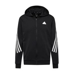 adidas Sportswear Sportsweatjacke 'Future Icons' Herren Gr&ouml;&szlig;e XXL schwarz / wei&szlig;