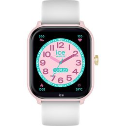 Ice Watch Digitaluhr 'Smart Junior 2.0' Damen Gr&ouml;&szlig;e One Size rosa / wei&szlig;