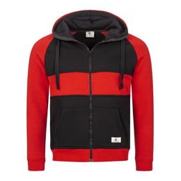 Rock Creek Sweatjacke Herren Gr&ouml;&szlig;e XL navy / feuerrot
