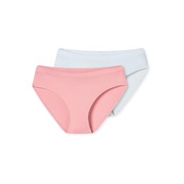 Schiesser Slip 'Fresh Vibe' M&auml;dchen Gr&ouml;&szlig;e 152 rosa / offwhite