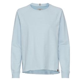Camel Active Langarmshirt aus reiner Baumwolle Damen Gr&ouml;&szlig;e XS hellblau