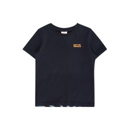 s.Oliver T-Shirt Jungen Gr&ouml;&szlig;e 140 navy / taubenblau / orange
