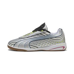 Puma Sneaker 'V-S2 Tekno' Herren Gr&ouml;&szlig;e 47 limone / schwarz / silber / wei&szlig;