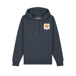 Watapparel Sweatshirt ' Von Herzen ' Herren Gr&ouml;&szlig;e M anthrazit / mischfarben