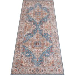 Hanse Home Teppich &raquo;Sylla&laquo; rechteckig 5 mm H&ouml;he Orientalisch, L&auml;ufer, Vintage, Wohnzimmer, Schlafzimmer, Esszimmer blau Polyester