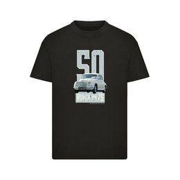 F4NT4STIC Shirt 'British Motor Heritage Rover P4 75 1950 Car' Jungen Gr&ouml;&szlig;e 146/152 pastellblau / schwarz