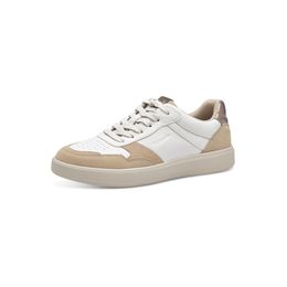 Tamaris Sneaker Damen Gr&ouml;&szlig;e 41 camel / wei&szlig;