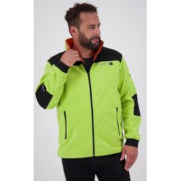 Deproc Fleecejacke 'CANADA MN' Herren Gr&ouml;&szlig;e XS gr&uuml;n