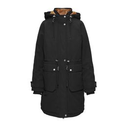 QS Winterparka Damen Gr&ouml;&szlig;e XXL schwarz / wei&szlig;