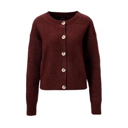 Aniston Casual Strickjacke Damen Gr&ouml;&szlig;e XS bordeaux
