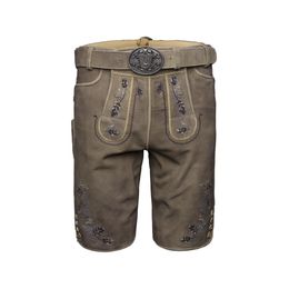 Kr&uuml;ger Buam Kr&uuml;ger Buam Trachtenhose 'Keanu' Herren Gr&ouml;&szlig;e 58 braun / khaki