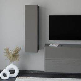 set one by Musterring H&auml;ngeschrank &raquo;Reno&laquo; 1 Stk. tlg. F&uuml;r vertikale Montage, alternativ waagerecht montierbar Glas, Holzwerkstoff