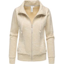Ragwear Sweatjacke 'Ronette' Damen Gr&ouml;&szlig;e M beige / orange / pink / wei&szlig;
