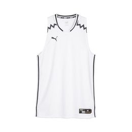 Puma Sporttop 'Team Game' Damen Gr&ouml;&szlig;e L schwarz / wei&szlig;