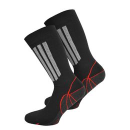 Normani Sportsocken Herren Gr&ouml;&szlig;e 43/46 rot / schwarz / wei&szlig;