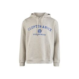 Cleptomanicx Kapuzensweatshirt 'Classic Hooded Uni Hands' Herren Gr&ouml;&szlig;e XXL hellgrau