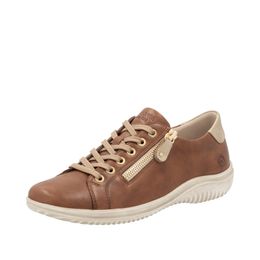 Remonte Sportlicher Schn&uuml;rschuh 'D1E03' Damen Gr&ouml;&szlig;e 36 beige / braun