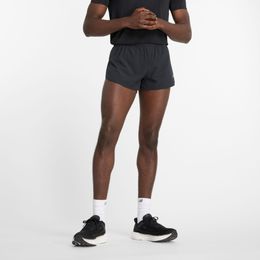 New Balance Sportshorts 'RC Split' Herren Gr&ouml;&szlig;e S hellgrau / schwarz