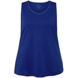 Ulla Popken Top Damen Gr&ouml;&szlig;e XXXL/4XL saphir
