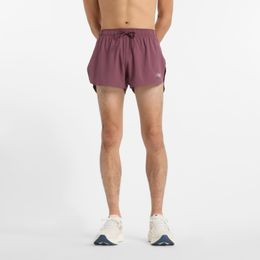 New Balance Sportshorts 'RC Split 3' Herren Gr&ouml;&szlig;e XS mauve