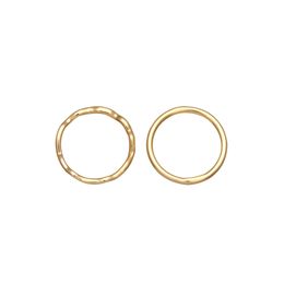 Elli Ring-Set Damen Gr&ouml;&szlig;e 52 gold