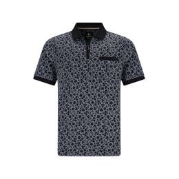 Hajo Poloshirt 'Stay Fresh' Herren Gr&ouml;&szlig;e XL grau / schwarz