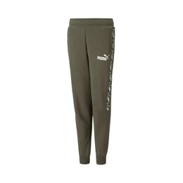 Puma Sporthose 'Ess' Jungen Gr&ouml;&szlig;e 152 gr&uuml;n / khaki / schwarz / wei&szlig;