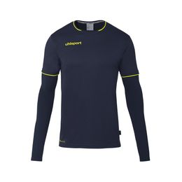 Uhlsport Funktionsshirt Herren Gr&ouml;&szlig;e L dunkelblau / gelb