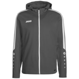Jako Sportjacke 'Power' Herren Gr&ouml;&szlig;e M grau / wei&szlig;