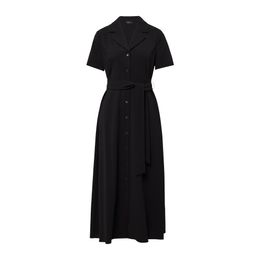 s.Oliver BLACK LABEL Blusenkleid Damen Gr&ouml;&szlig;e 42 schwarz Winterkleid