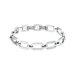 K by KARL LAGERFELD Karl Lagerfeld Armband Damen Gr&ouml;&szlig;e One Size silber / transparent