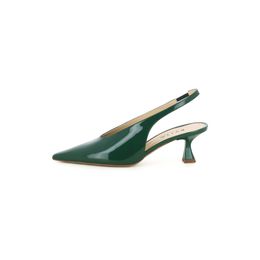 Evita Sling Pumps 'PERLA' Damen Gr&ouml;&szlig;e 38 dunkelgr&uuml;n