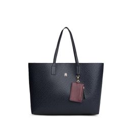 Tommy Hilfiger Damen Tragetasche &raquo;TH ICON TOTE MONO&laquo;, Damen Schultertasche, Businesstasche mit doppeltem Tragegriff