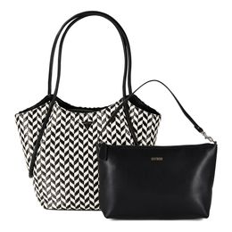 Guess Shopper 'Tessi' Damen Gr&ouml;&szlig;e One Size schwarz / wei&szlig;