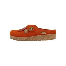 Haflinger Clogs 'Grizzly Kanon' Herren Gr&ouml;&szlig;e 43 orange