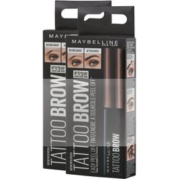 Maybelline New York Damen Maybelline NEW YORK Augenbrauen-Gel &raquo;TATTOO BROW GEL TINT&laquo; mit langem Farbeffekt braun