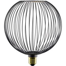 Segula LED-Filament &raquo;LED Floating Filo&laquo; E27 1 Stk. Extra-Warmwei&szlig; LED Floating Filo Globe 180 black E27, 5W, 2200K, 380lm
