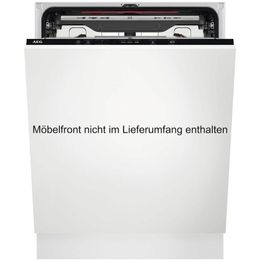 AEG vollintegrierbarer Geschirrsp&uuml;ler 5000 &raquo;FSE7672AP&laquo; 14 Ma&szlig;gedecke AirDry: Kein Nachtrocknen silber QuickLift: H&ouml;henverstellbarer Oberkorb