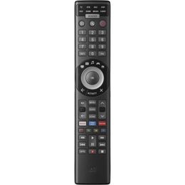 One For All Universal-Smart-TV-Fernbedienung &raquo;Smart Control 8 Advance App URC 7981&laquo; 8-in-1 schwarz Zukunftssicher mit der kostenlosen OFA Advanced-App