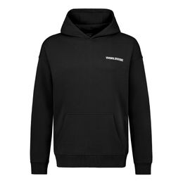 Sublevel Sweatshirt 'Worldwide' Herren Gr&ouml;&szlig;e XXL schwarz / wei&szlig;