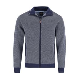 Hajo Sweatjacke 'Stay Fresh' Herren Gr&ouml;&szlig;e 6XL rauchblau / dunkelblau
