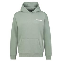 Sublevel Sweatshirt 'Worldwide' Herren Gr&ouml;&szlig;e M gr&uuml;n / wei&szlig;