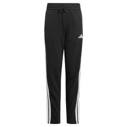 adidas Sportswear Sporthose 'Essentials' Jungen Gr&ouml;&szlig;e 170 schwarz / wei&szlig;