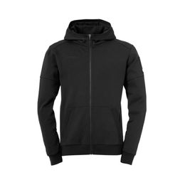 Kempa Sportsweatjacke Herren Gr&ouml;&szlig;e S schwarz