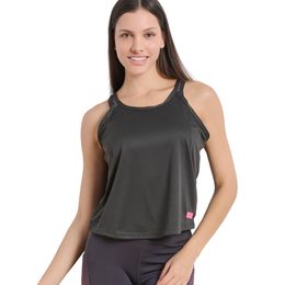 Bdtk Sporttop 'Interlock' Damen Gr&ouml;&szlig;e L anthrazit