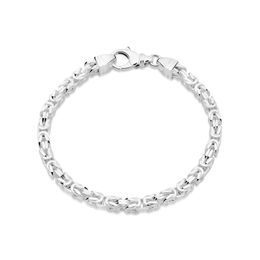 Tony Fein Armband 'K&ouml;nig' Herren Gr&ouml;&szlig;e 21 cm silber